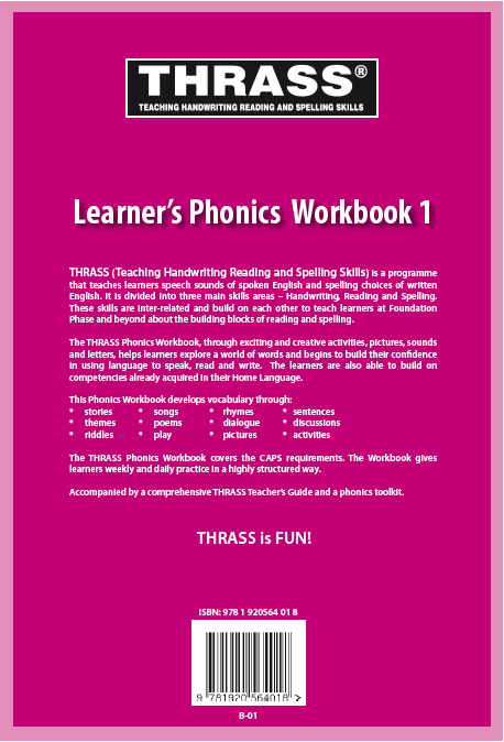 Thrass - THRASSAfrica: Teaching Handwriting, Reading & Spelling Skills